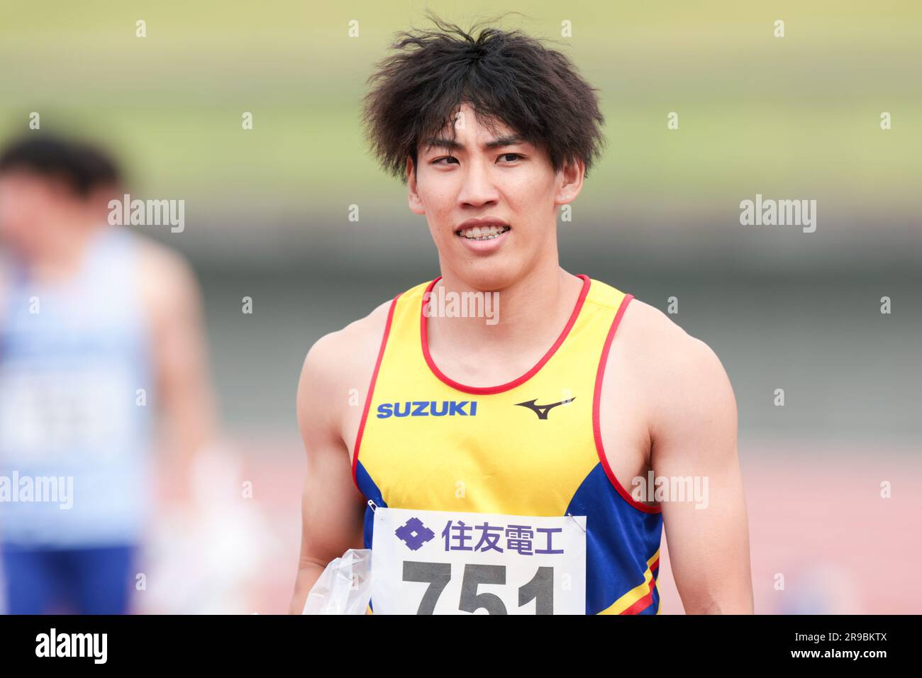 Tottori, Japan. 25th June, 2023. Ryota Suzuki Athletics : Fuse Sprint 2023 Men's 100m Award ...