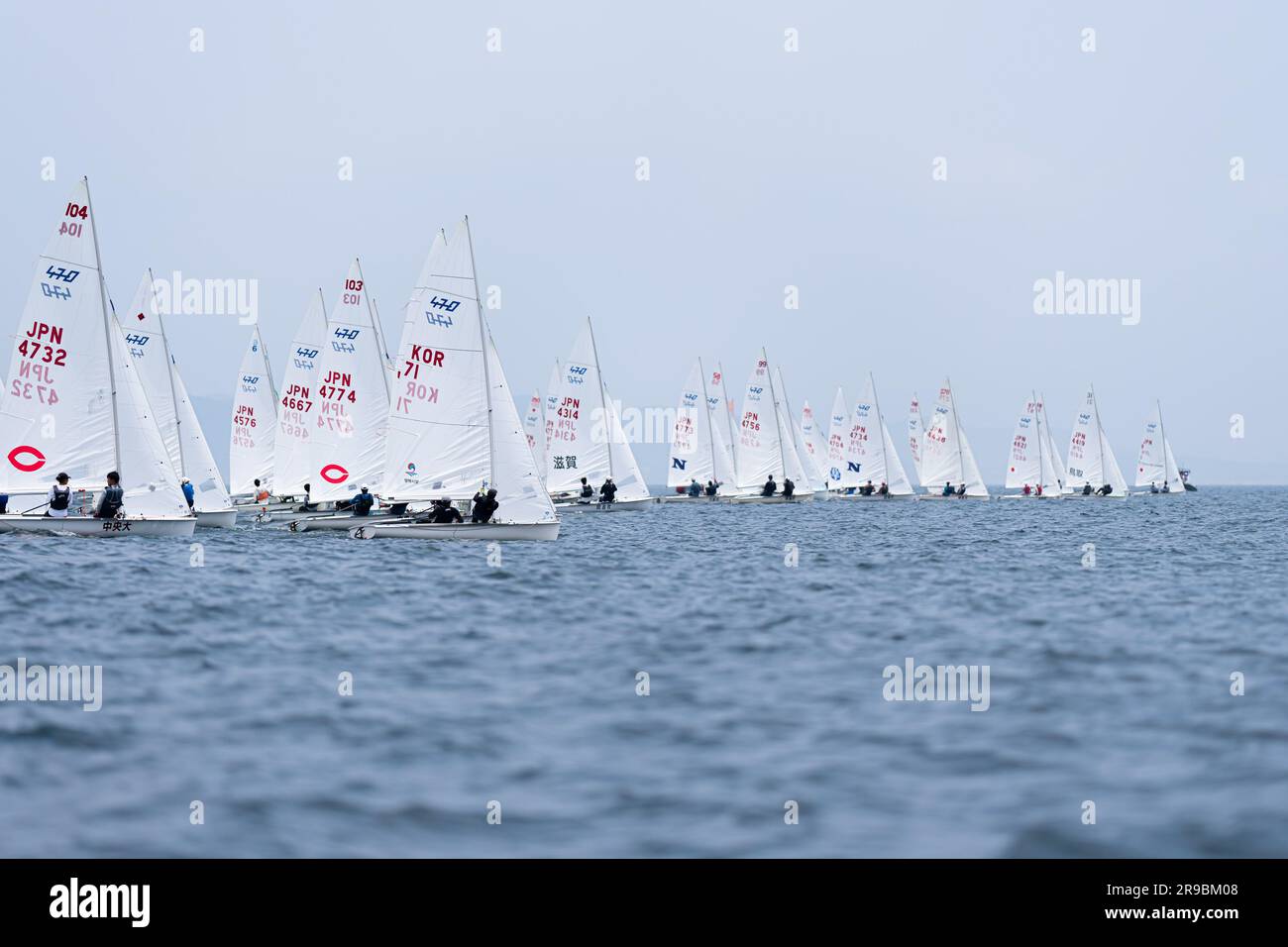 Kanagawa, Japan. 24th June, 2023. General view Sailing : ASAF CUP JSAF ...