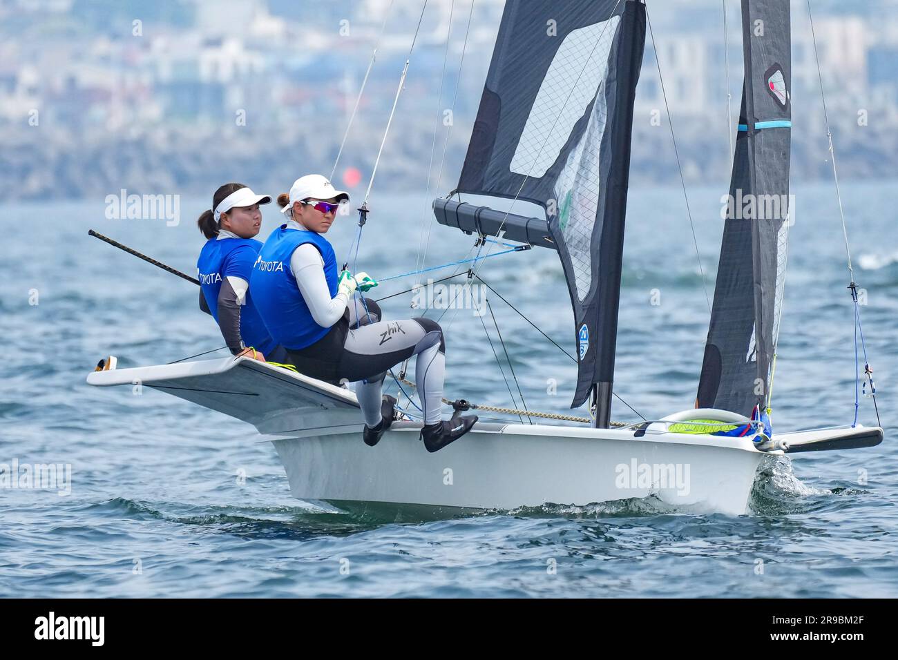Kanagawa, Japan. 24th June, 2023. Misaki Tanaka & Sera Nagamatsu (JPN ...