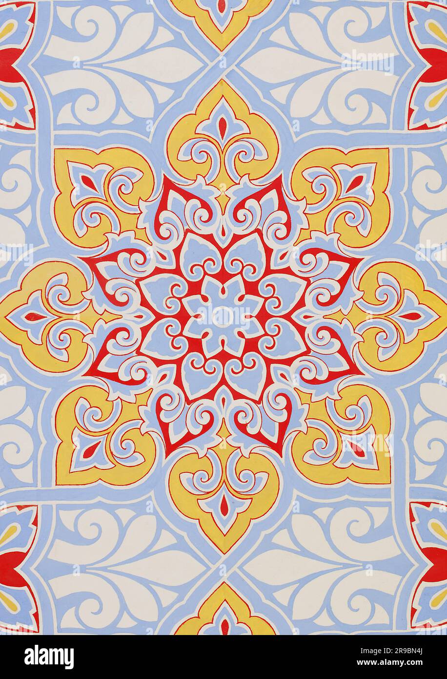 Ornamental pattern Owen Jones Stock Photo - Alamy