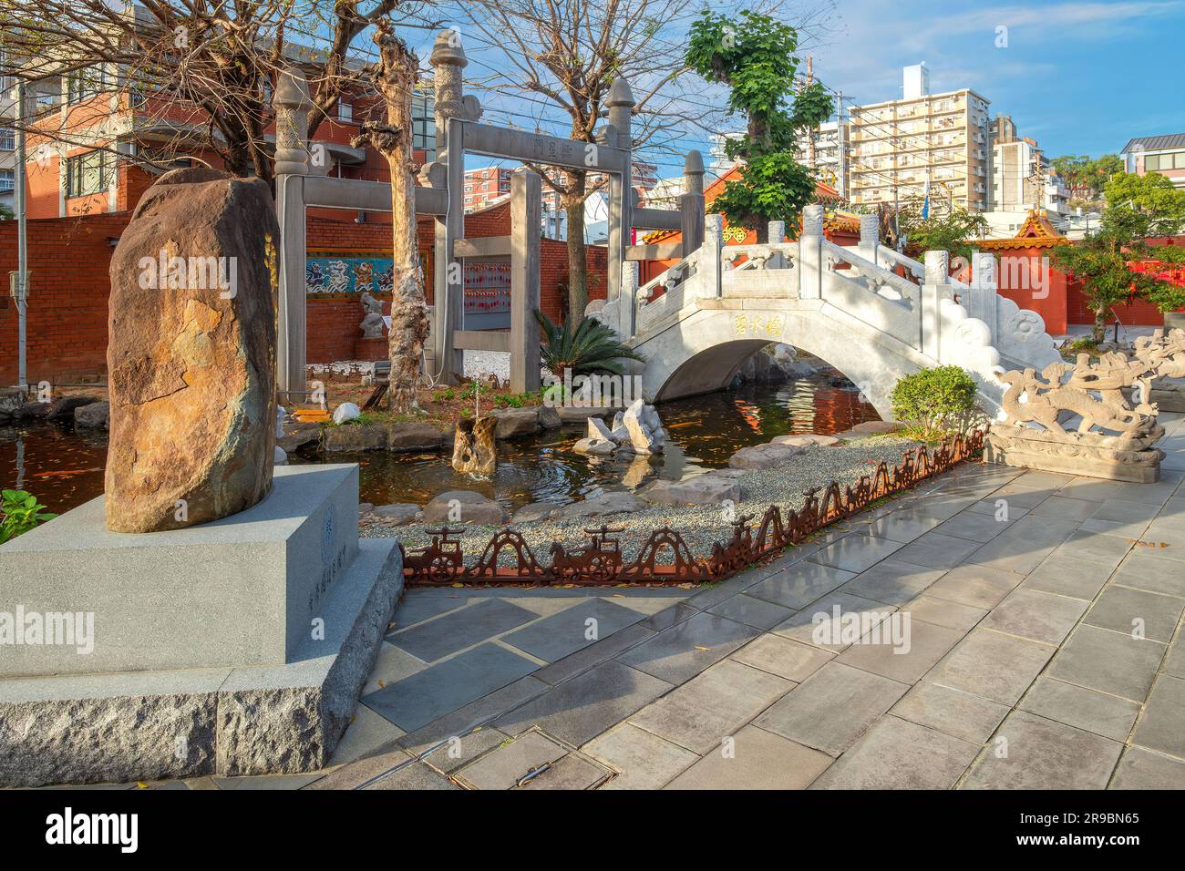 Nagasaki, Japan - Nov 28 2022: Confucius Shrine (Koshi-byo) built in ...