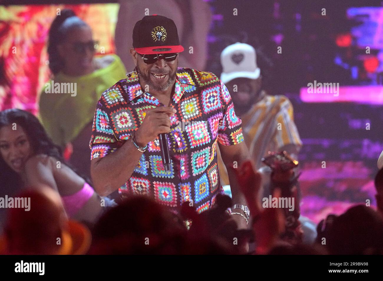 Trick Daddy performs "Nann" at the BET Awards on Sunday, June 25, 2023 ...