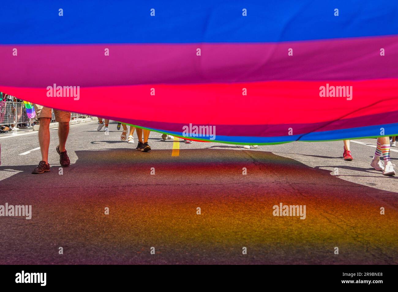 Participants Walk In The Toronto Pride Parade On Sunday June 25 2023 Credit The Canadian