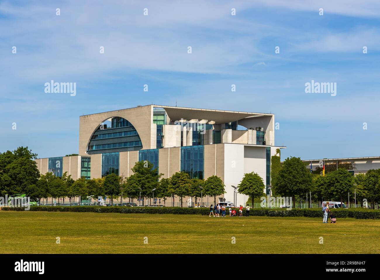 Berlin, Germany - May 31, 2023: The German Chancellery ...