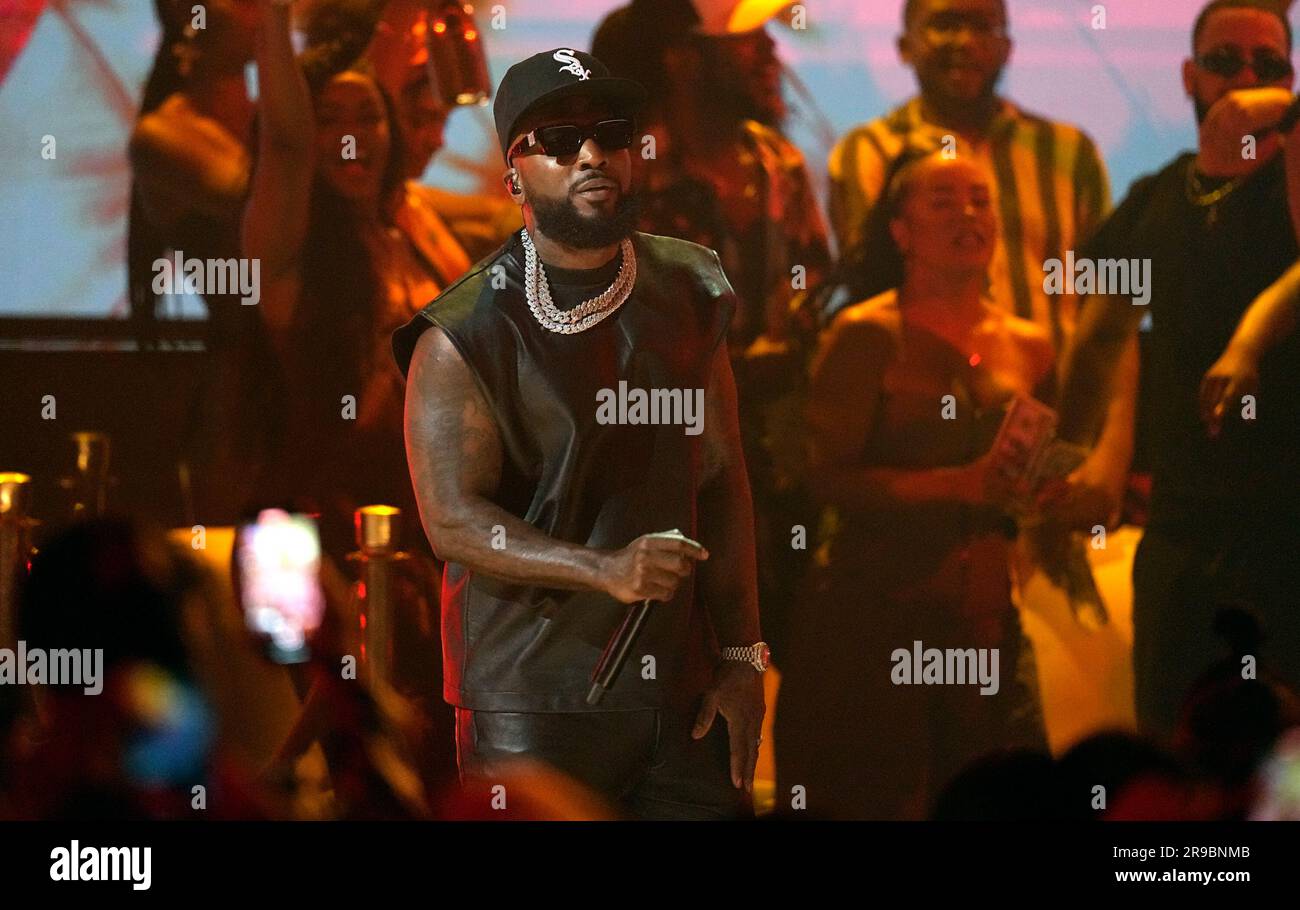 Jeezy performs "They Know" at the BET Awards on Sunday, June 25, 2023 ...