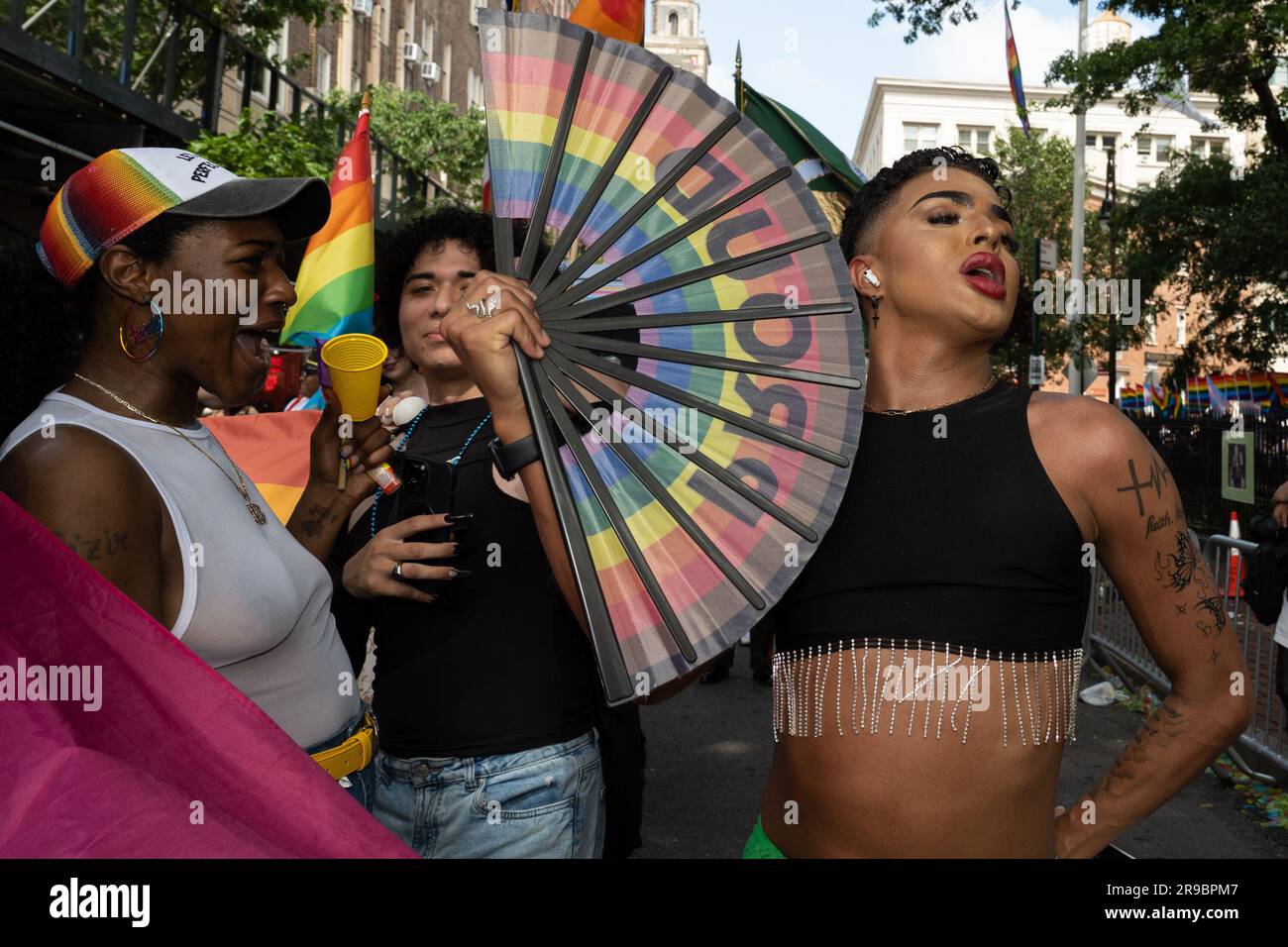 New york gay pride parade floats hi-res stock photography and images ...