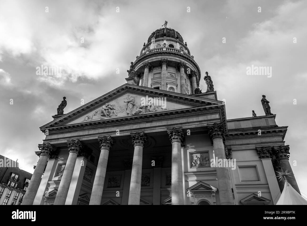 Exterior view of the Deutscher Dom, or the German Cathedral at ...