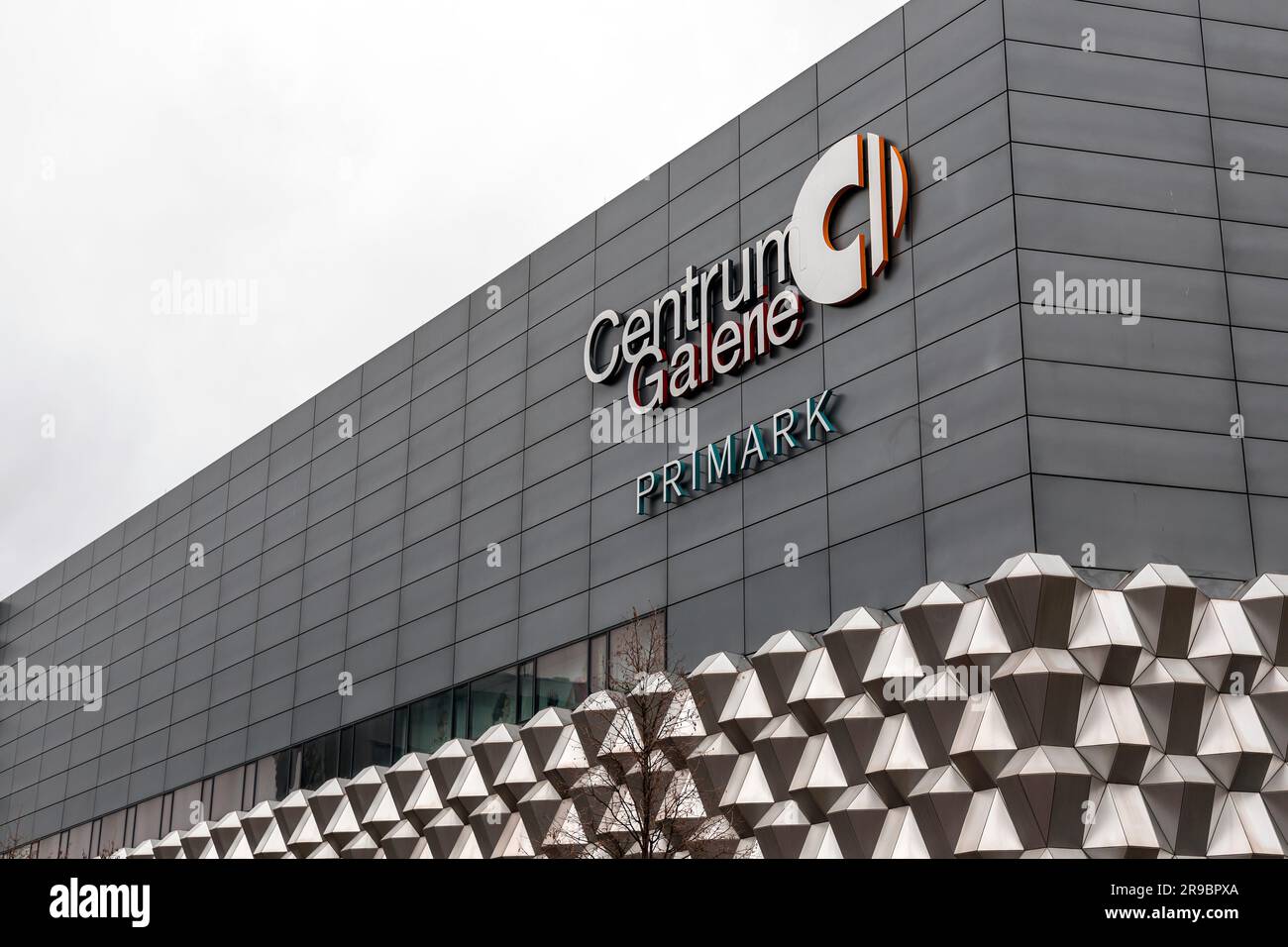 Dresden, Germany - December 19, 2021: Centrum Galerie is a bustling ...