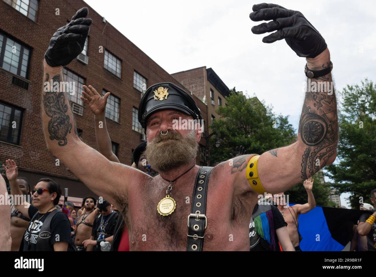 New york gay pride parade floats hi-res stock photography and images ...