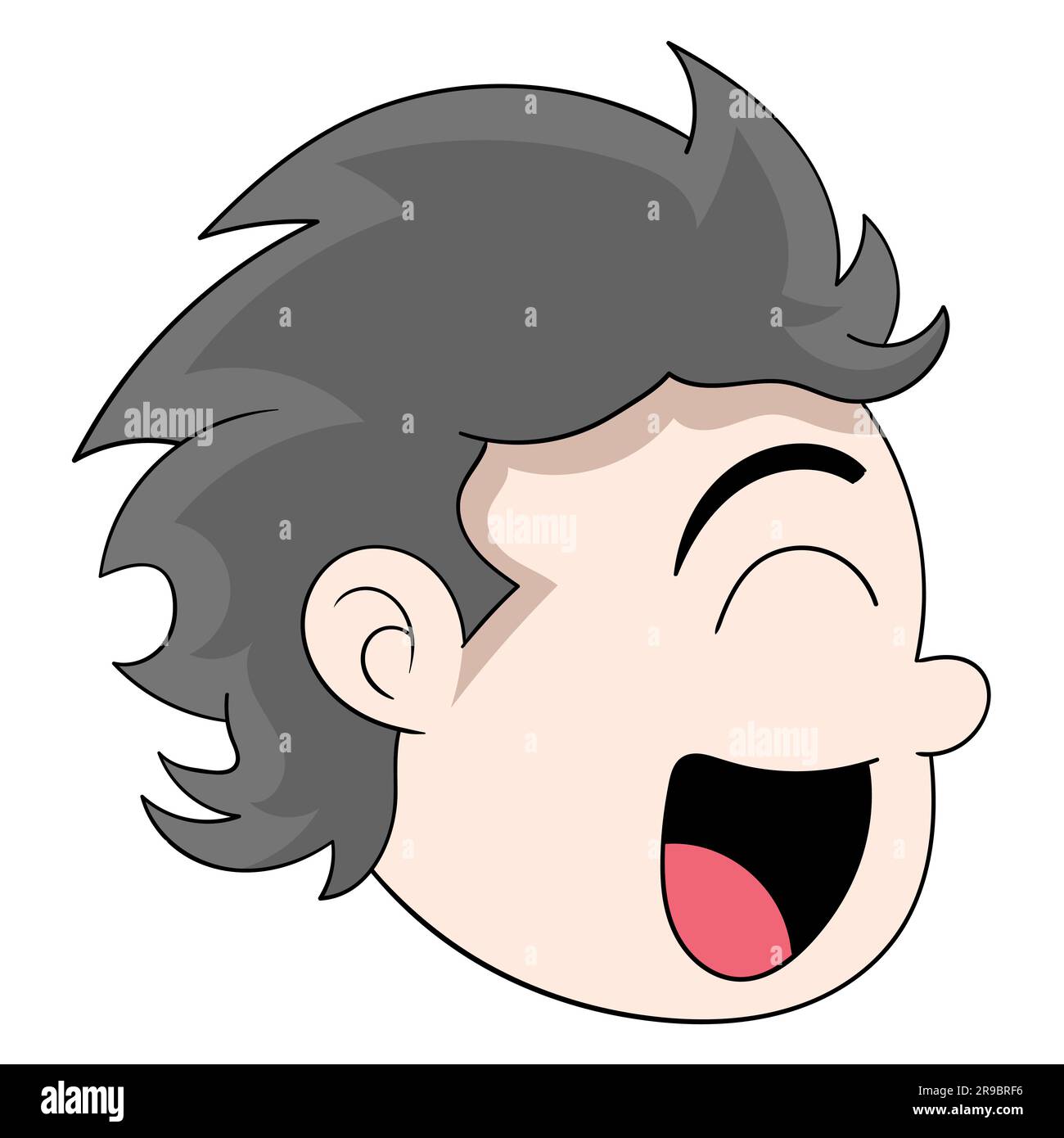 Spiky hair art hi-res stock photography and images - Alamy