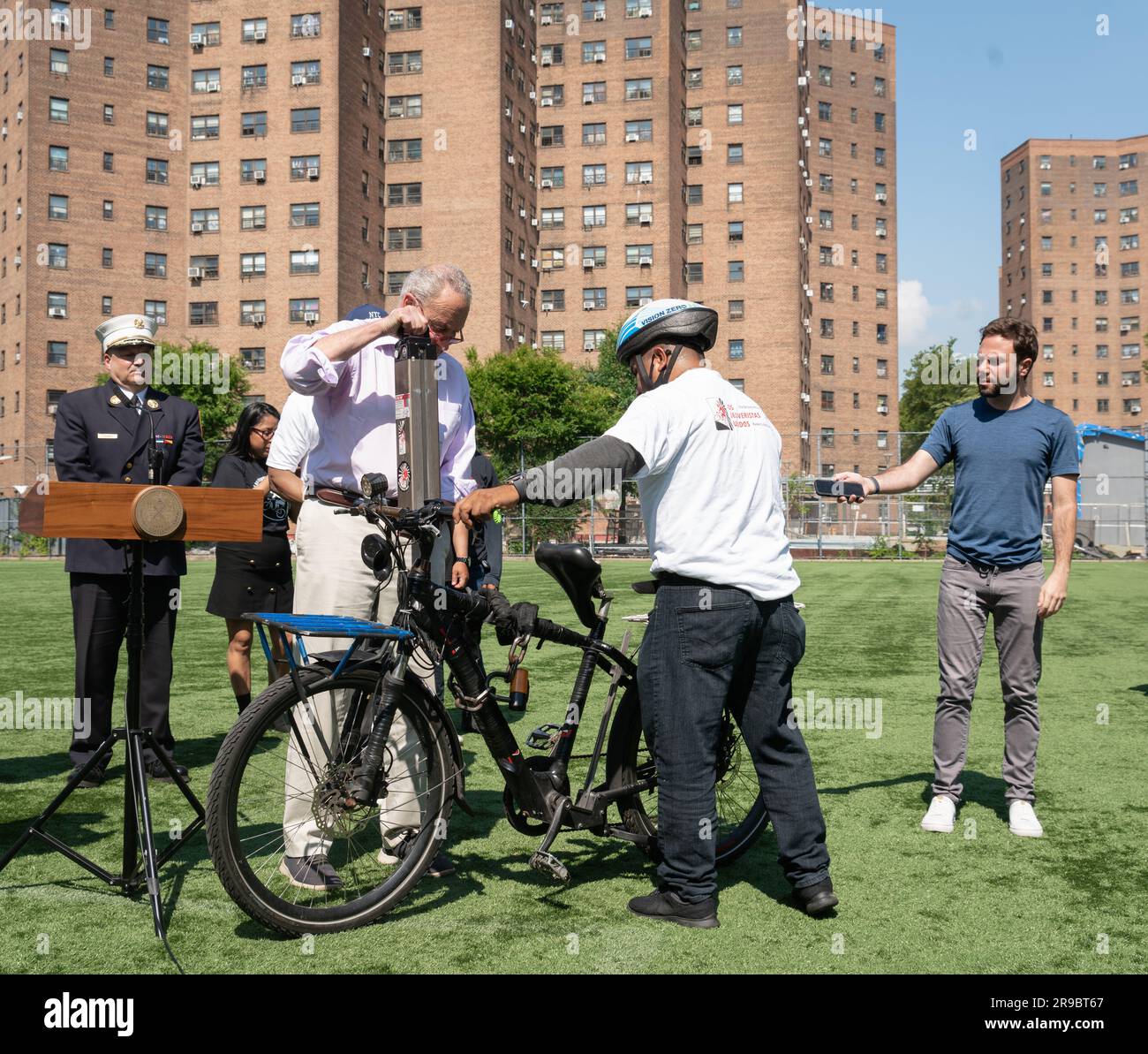 Majority Leader Chuck Schumer, Senator Kirsten Gillibrand, New York ...