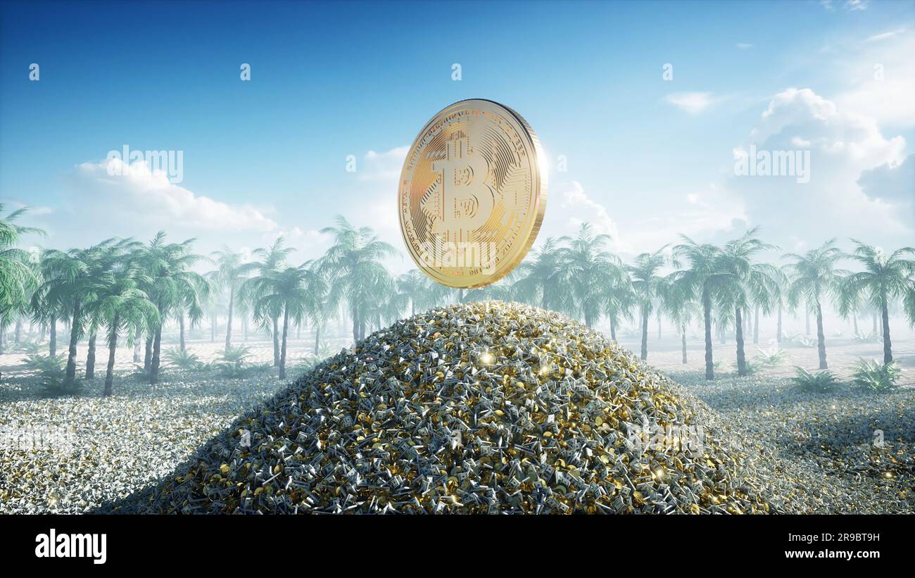 Mountain of money cartoon hi-res stock photography and images - Alamy