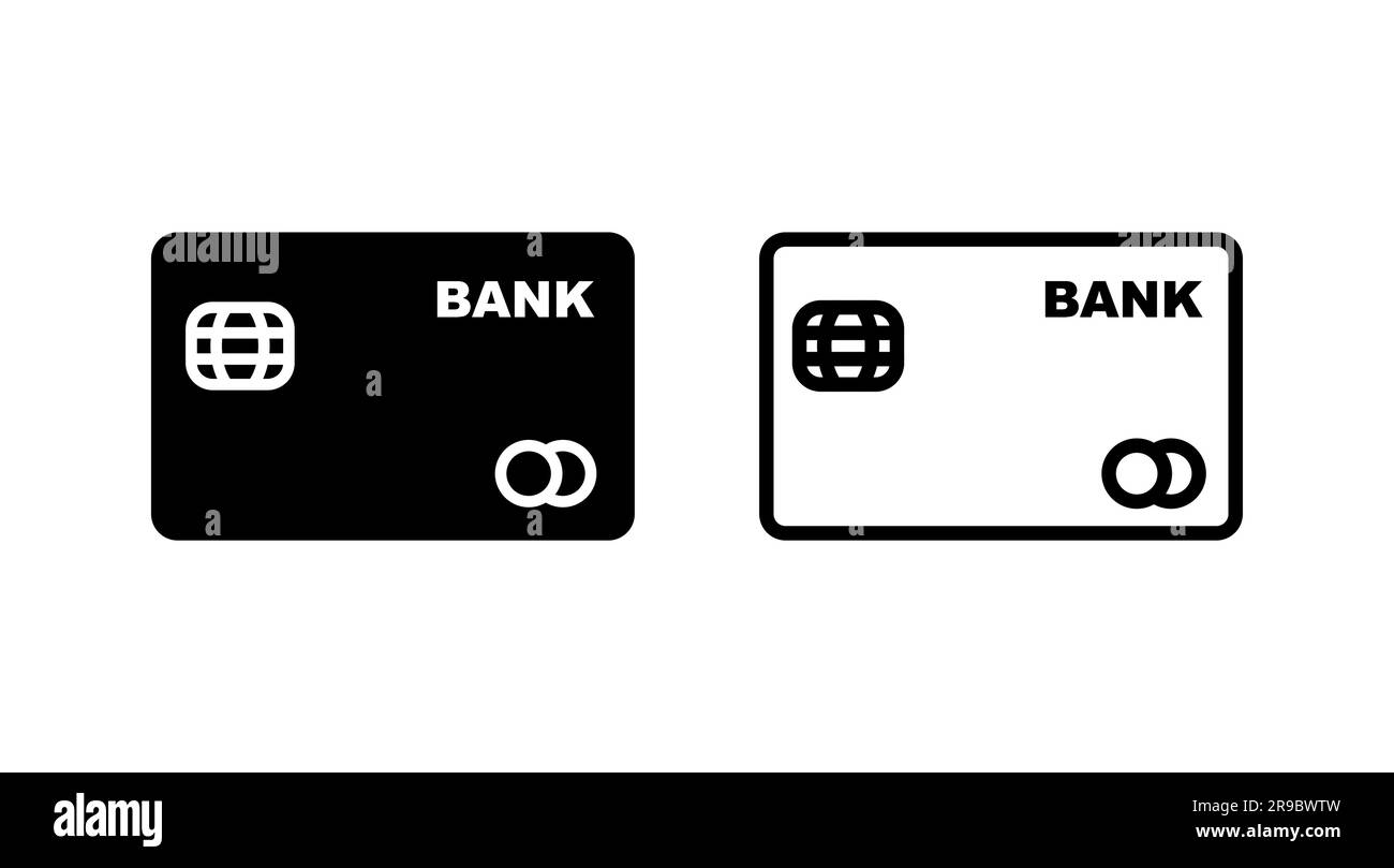 Credit card icon vector. payment icon. debit payment icon Stock Vector ...