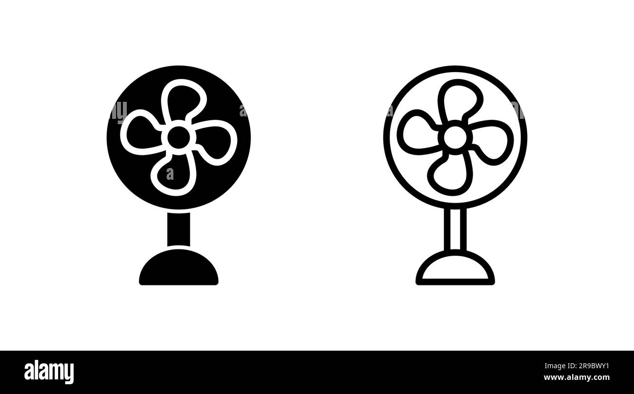 Fan icon vector. blower icon. propeller. ceiling Stock Vector Image ...