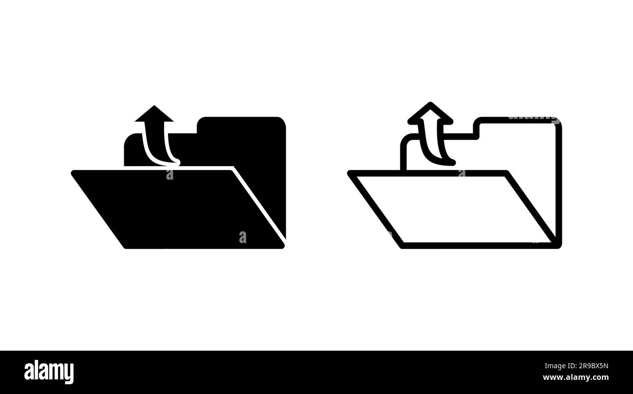 Archive icon vector. archive storage icon vector. folders icon Stock ...