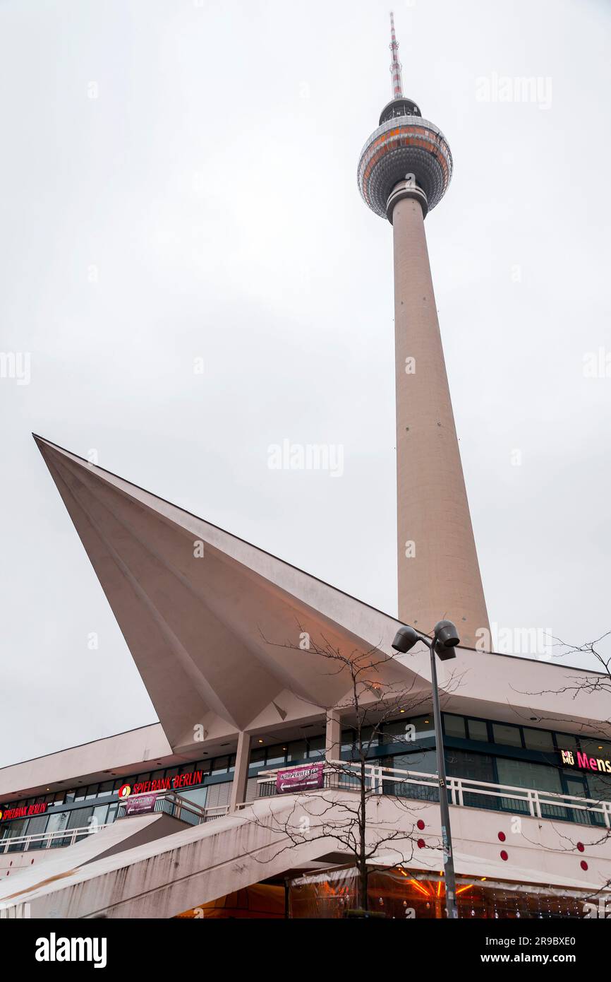 Berlin, Germany - December 21, 2021: Berlin Television Tower or ...