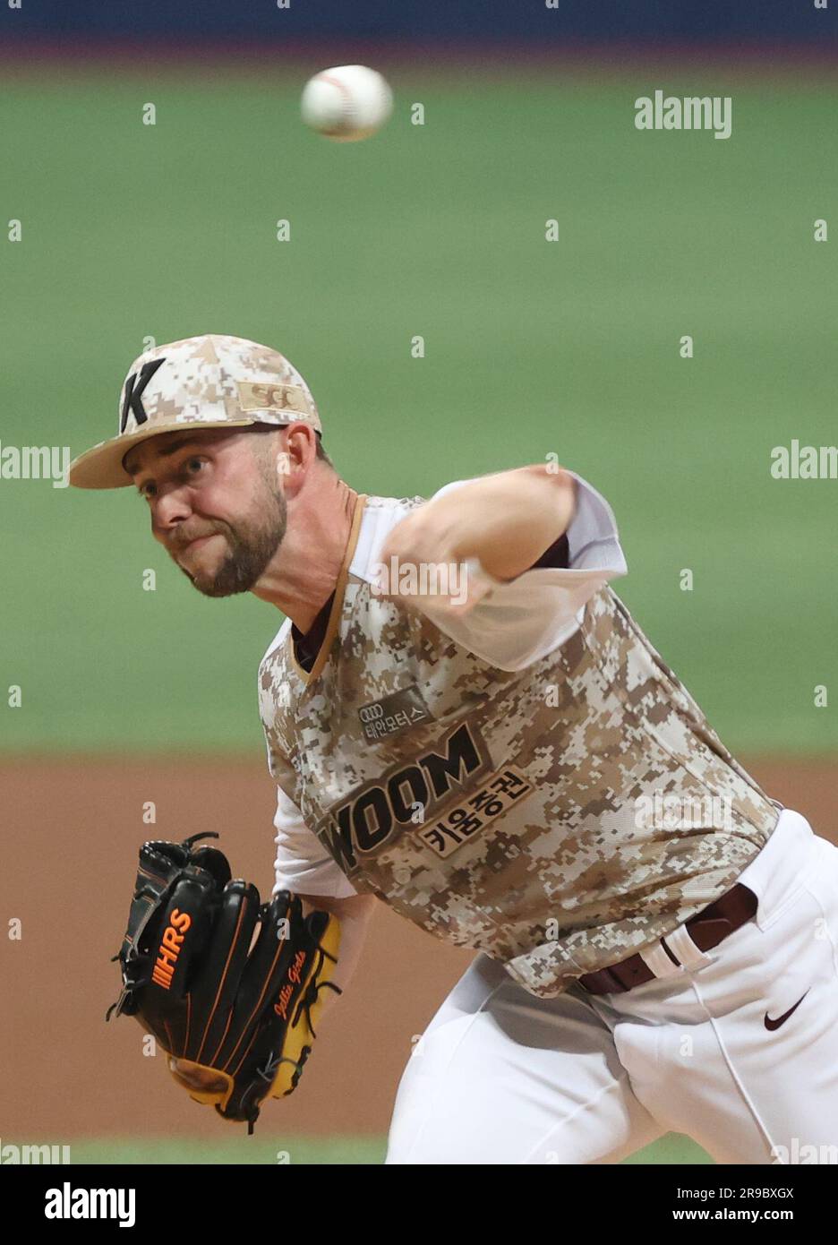 26th June, 2023. Baseball: Kiwoom Heroes vs. Doosan Bears Kiwoom Heroes ...