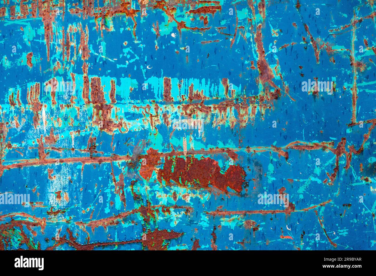 Rusty metal texture close up background with stains and scratches Stock ...