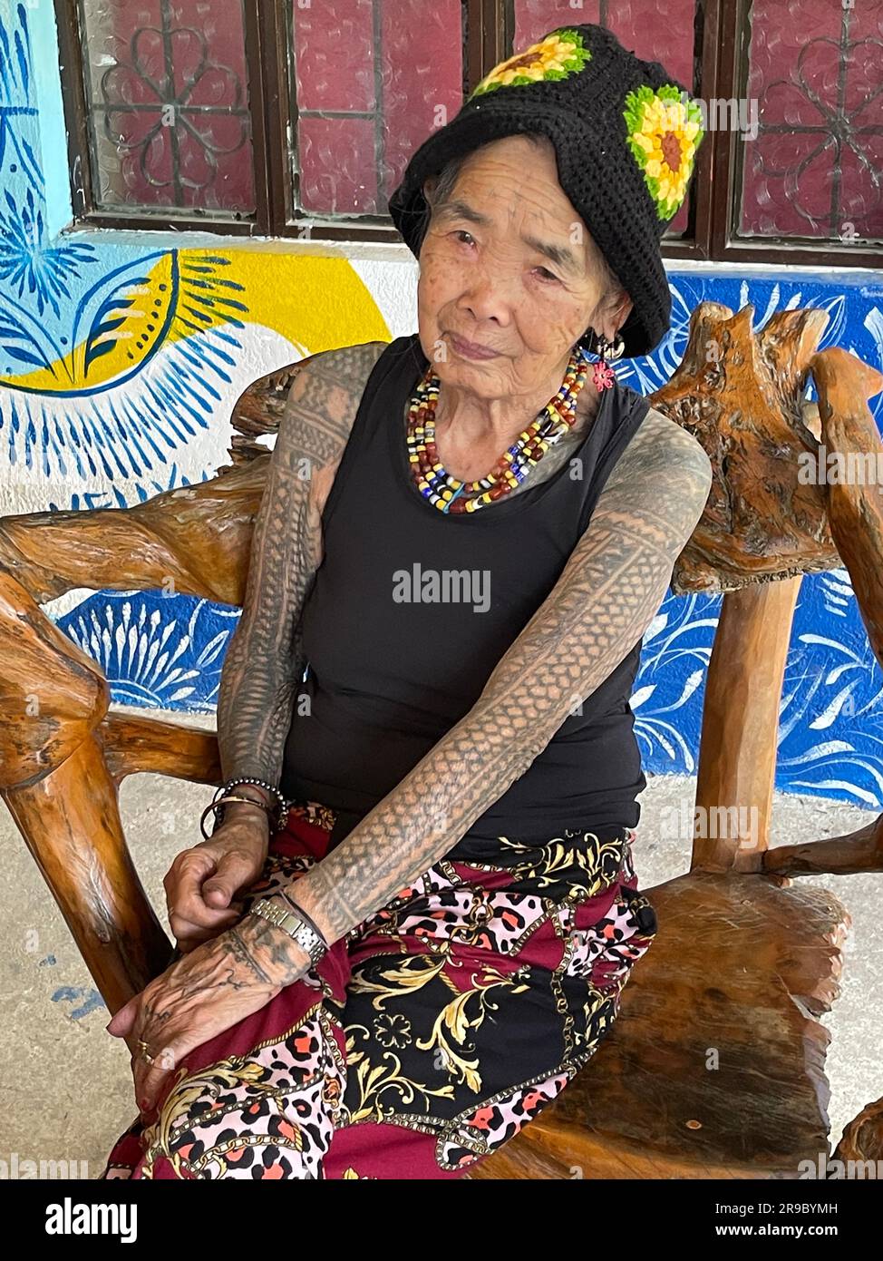 Buscalan, Philippines. 24th May, 2023. Maria Oggay, popularly known as ...