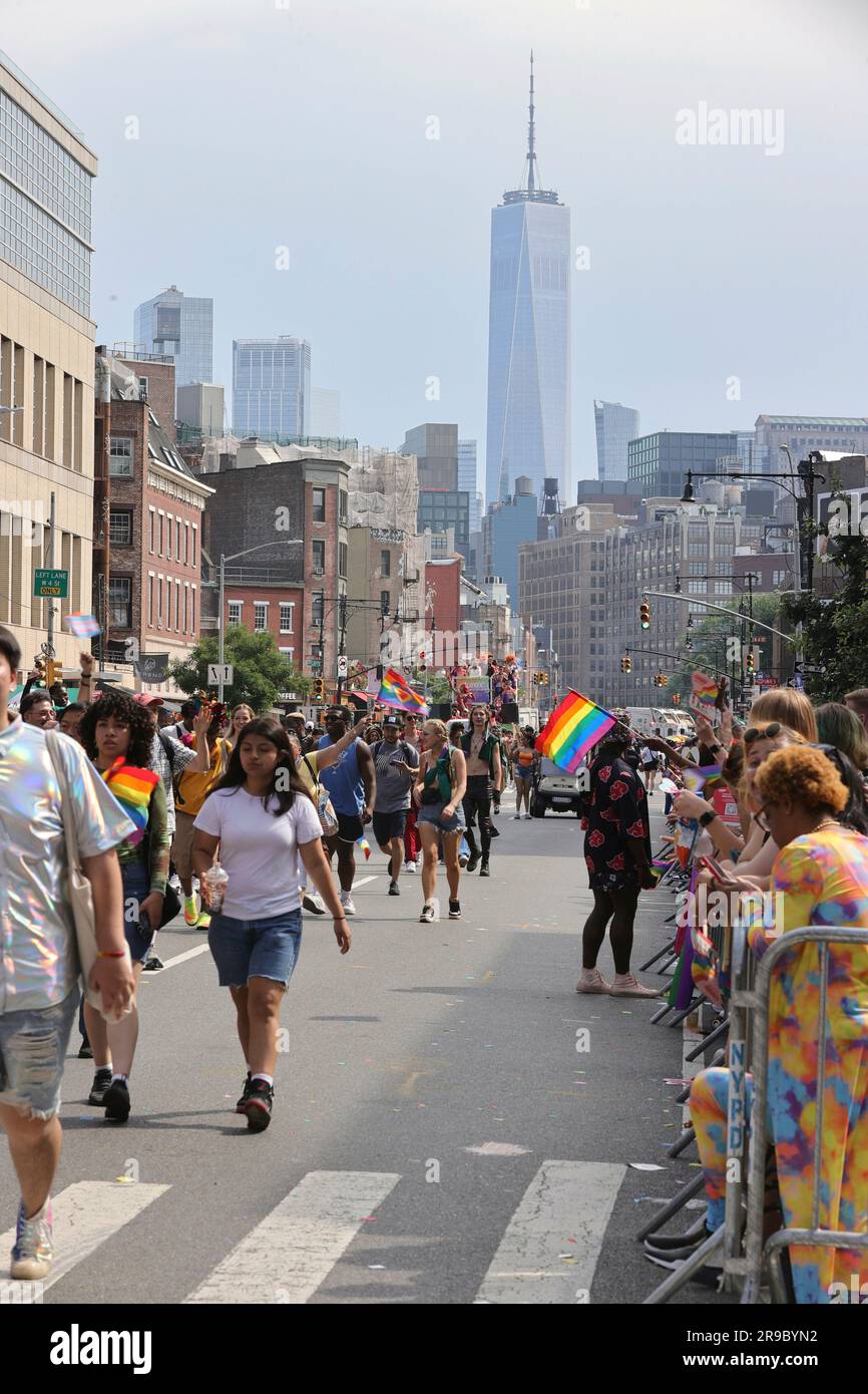2023 nyc pride march hi-res stock photography and images - Alamy