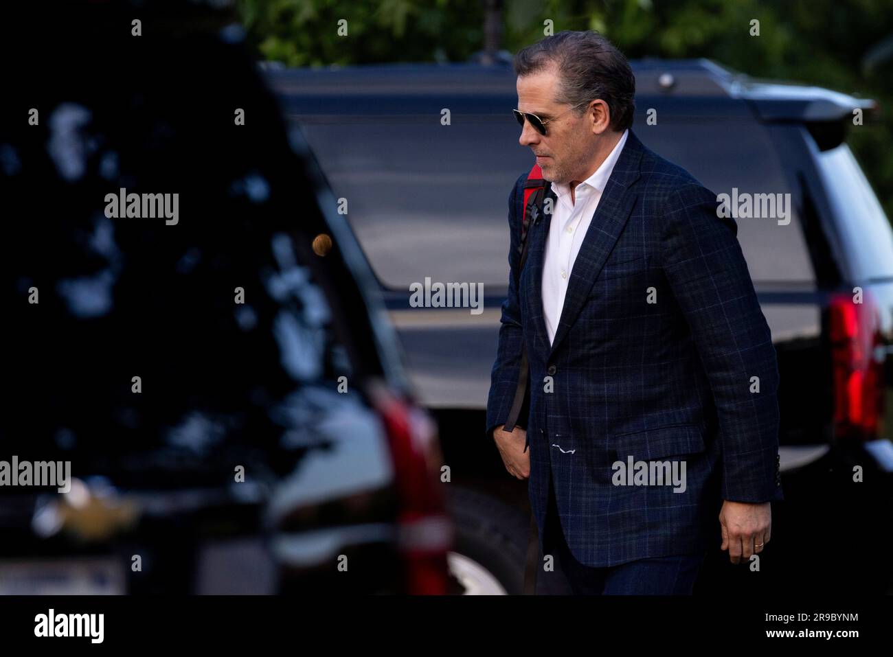 Washington, DC, USA. 25th June, 2023. Hunter Biden arrives at Fort ...
