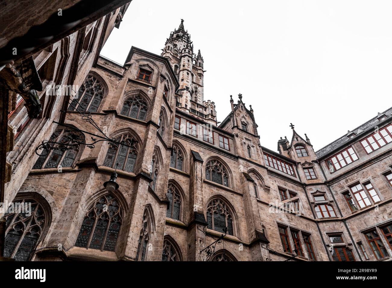 The Rathaus-Glockenspiel in Munich is a tourist attraction clock in ...