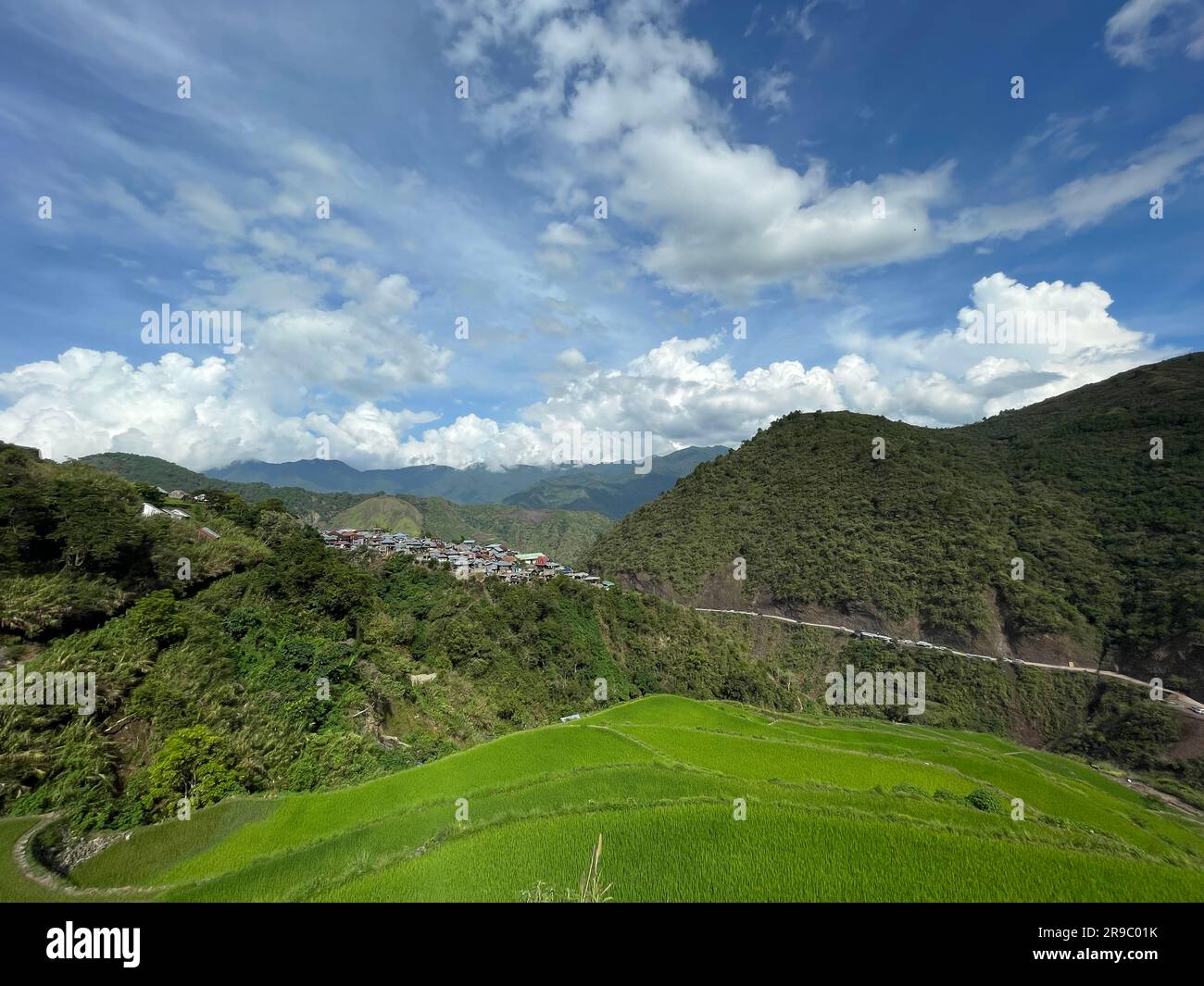 Buscalan, Philippines. 24th May, 2023. The mountain and home village of ...