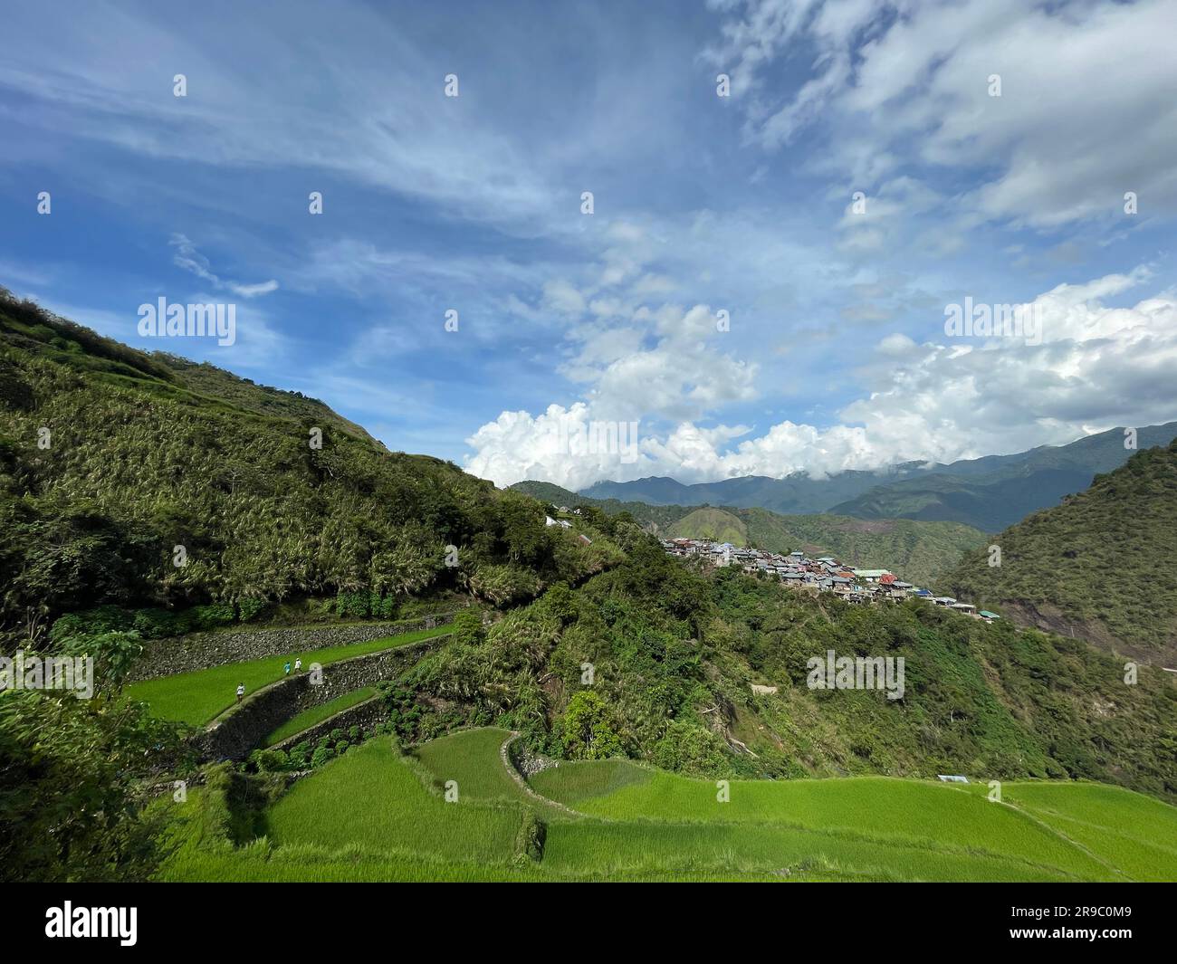 Buscalan, Philippines. 24th May, 2023. The mountain and home village of ...