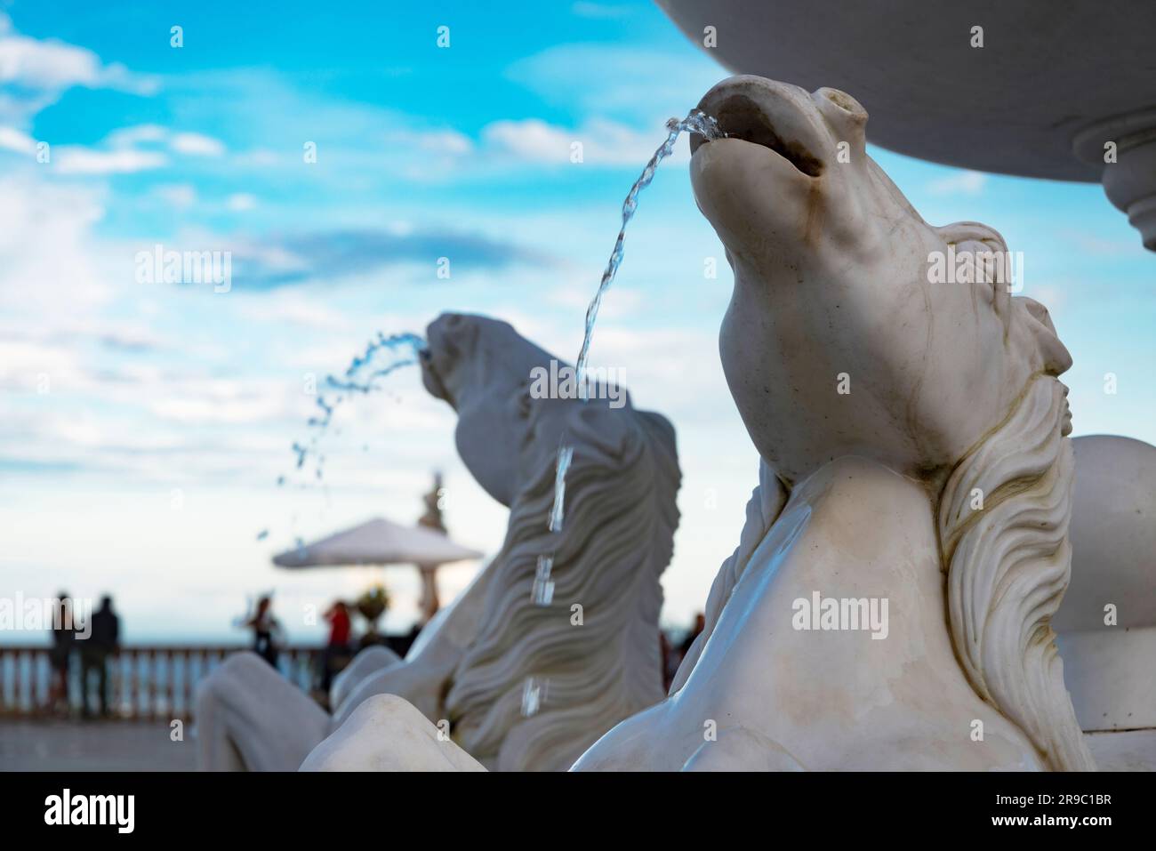 Leah villa albino adarna statue hi-res stock photography and images - Alamy