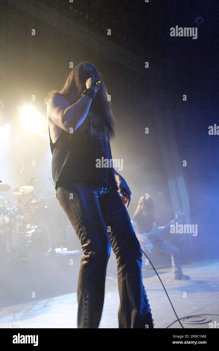 Sebastian Bach and his band performing live in concert at the Enmore ...