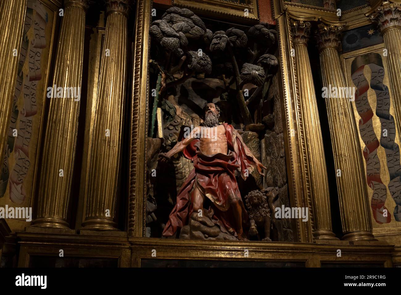 Retablo de san jerome hi-res stock photography and images - Alamy