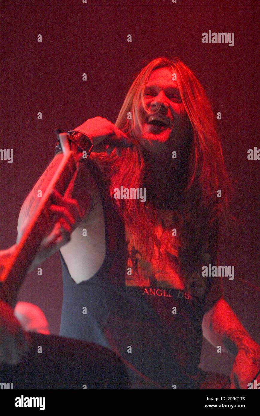 Sebastian Bach and his band performing live in concert at the Enmore ...