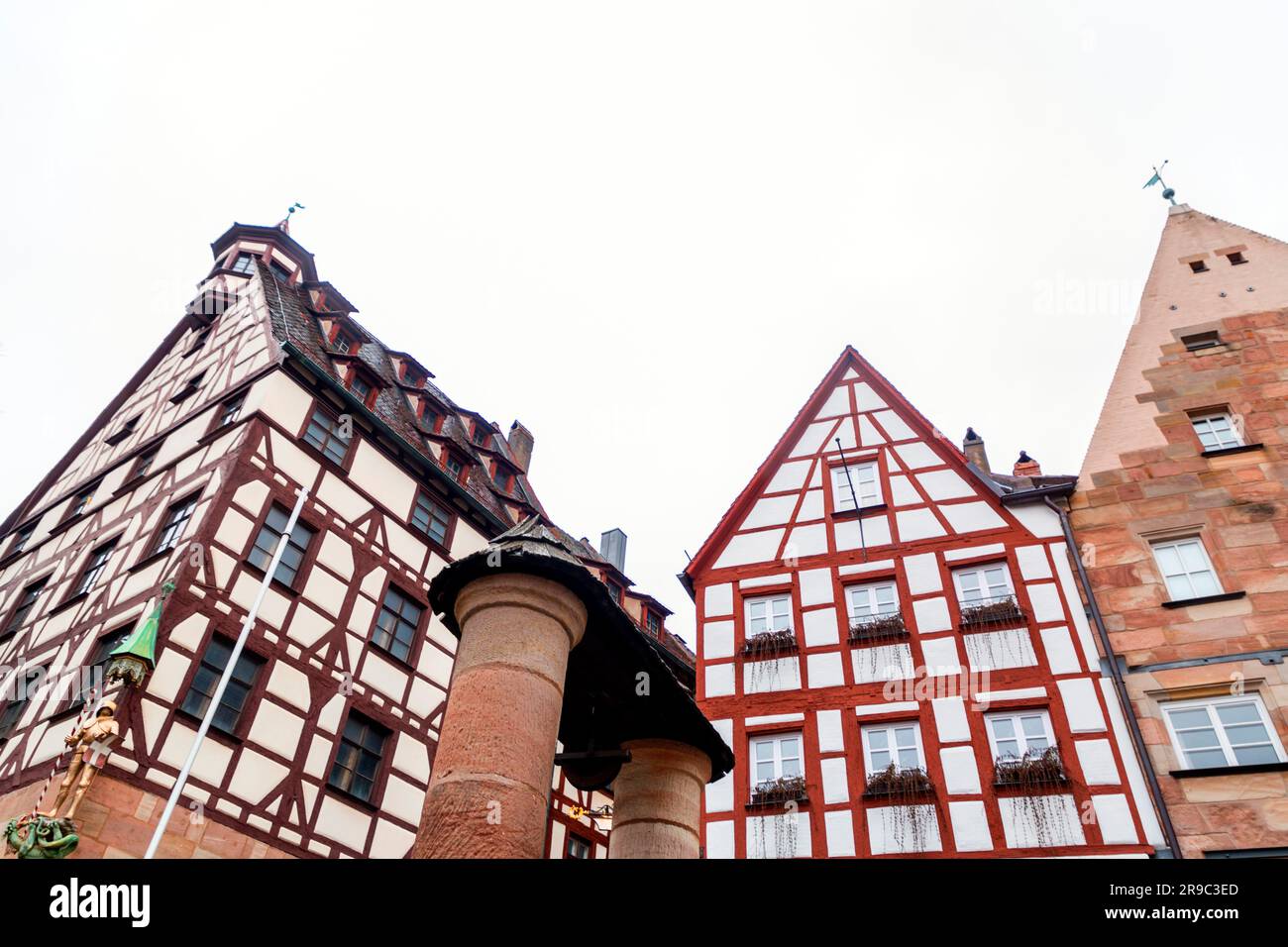 Generic architecture and street view from Albrecht Duerer Platz ...