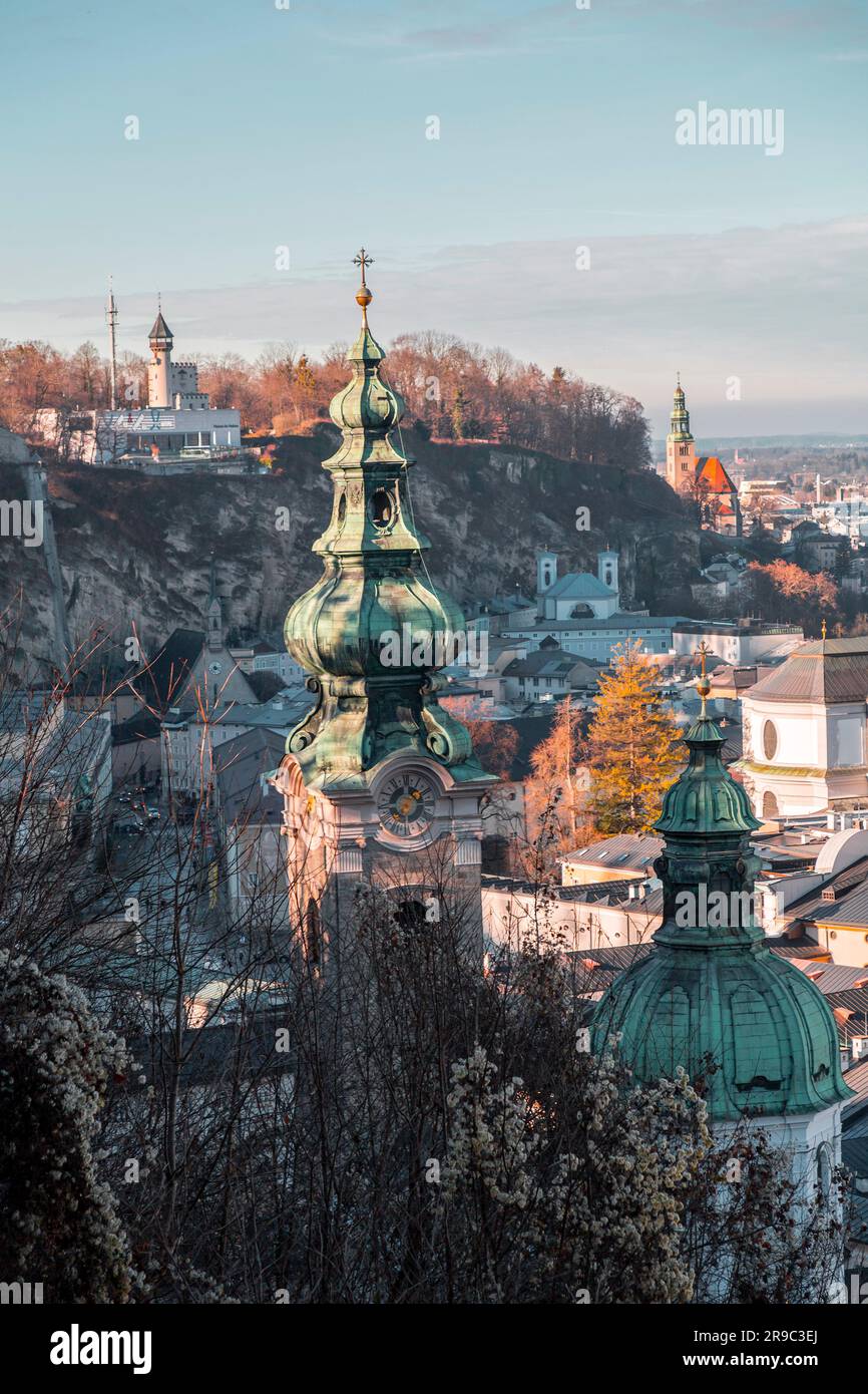 Salzburg, Austria - December 27, 2021: St Peter's Abbey, or St Peter's ...