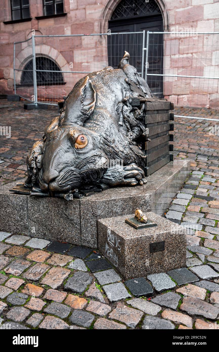 Nuremberg, Germany - December 28, 2021: The Der Hase (The Hare ...