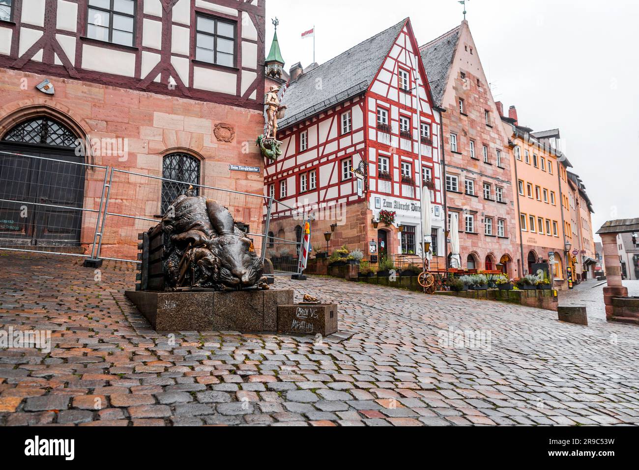 Albrecht durer statue nuremberg germany hi-res stock photography and ...