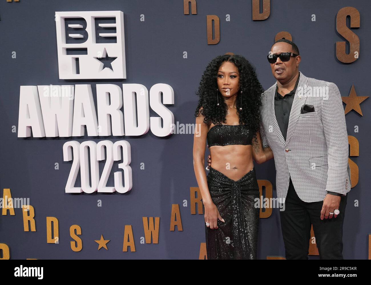 Los Angeles, USA. 25th June, 2023. (L-R) Muni Long and Master P at the ...