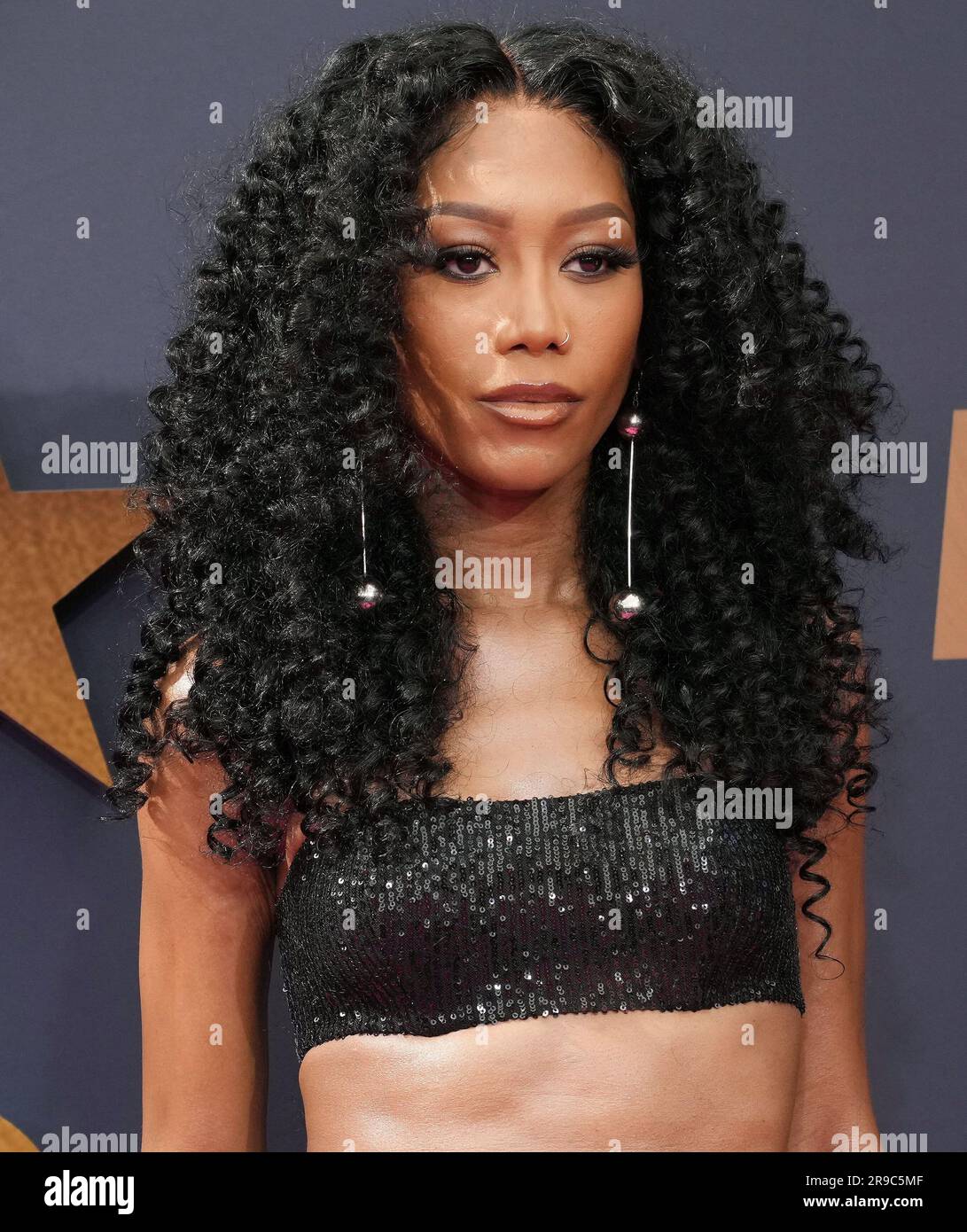 Los Angeles, USA. 25th June, 2023. Muni Long arrives at the 2023 BET ...