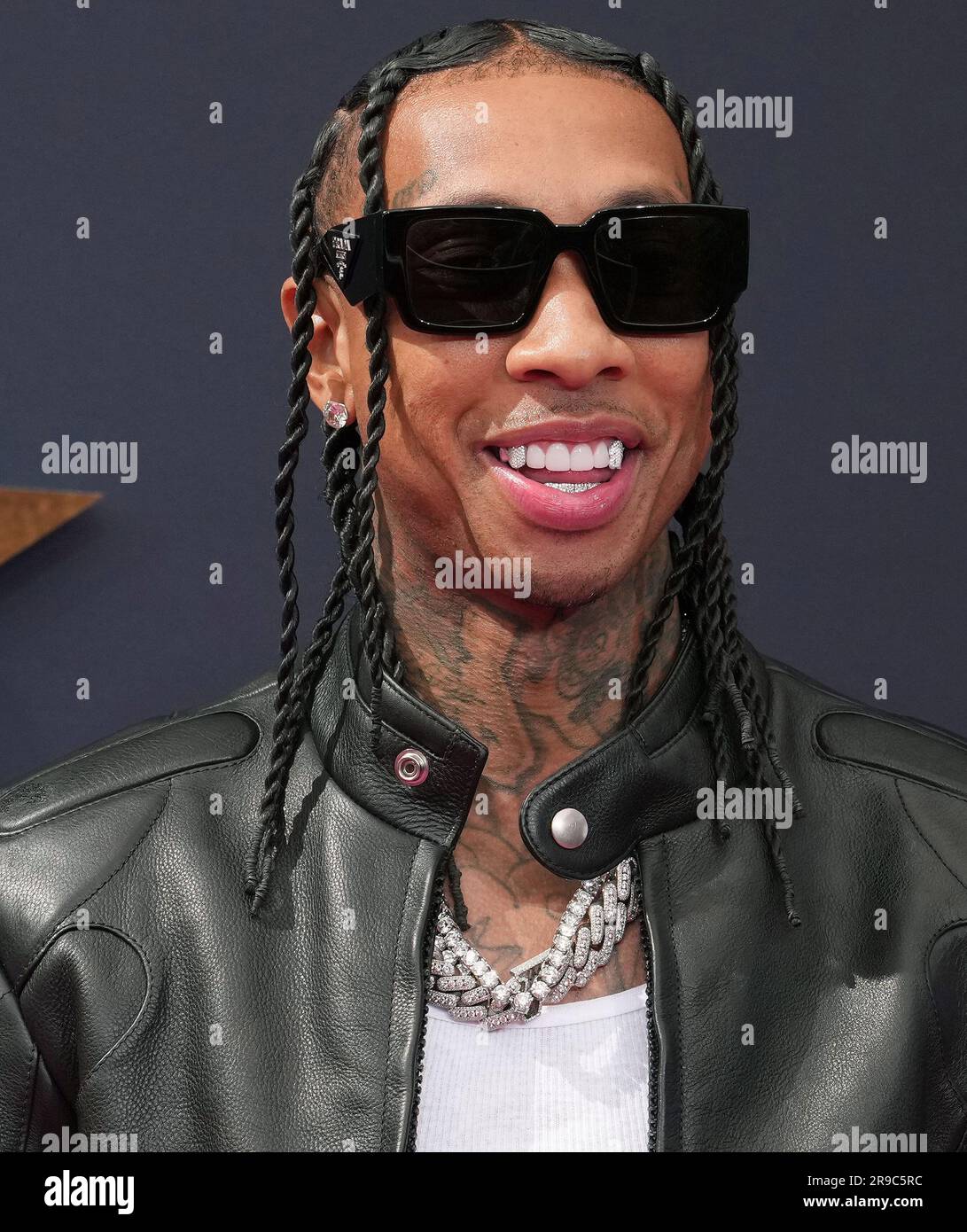 Los Angeles, USA. 25th June, 2023. Tyga arrives at the 2023 BET Awards ...