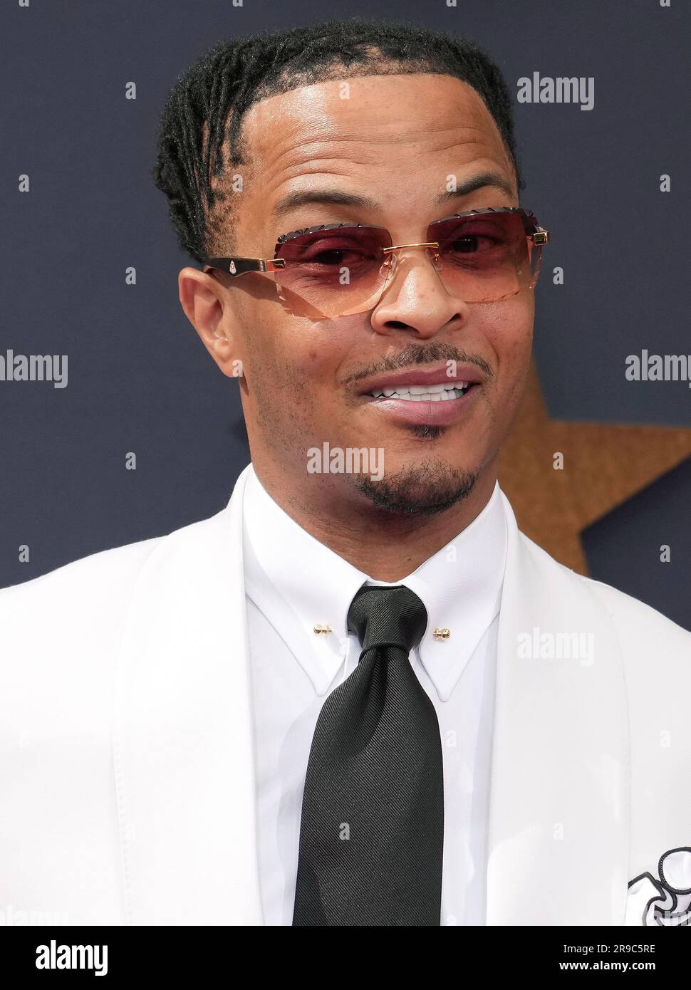 Los Angeles, USA. 25th June, 2023. T.I. arrives at the 2023 BET Awards ...