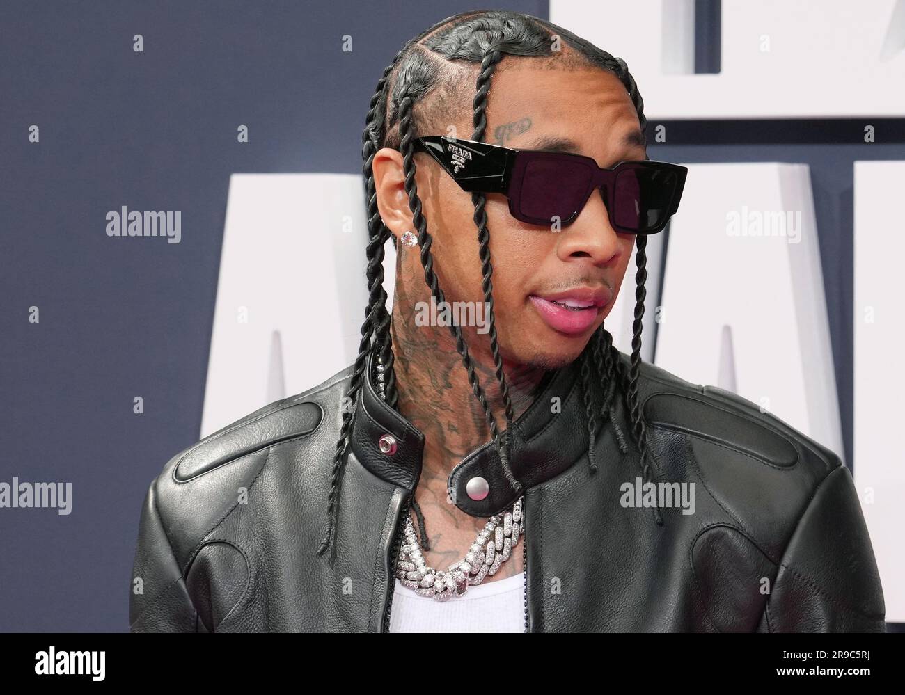 Los Angeles, USA. 25th June, 2023. Tyga arrives at the 2023 BET Awards ...