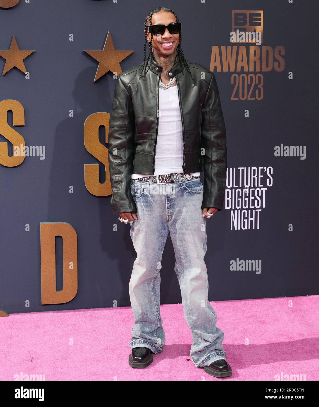 Los Angeles, USA. 25th June, 2023. Tyga arrives at the 2023 BET Awards ...