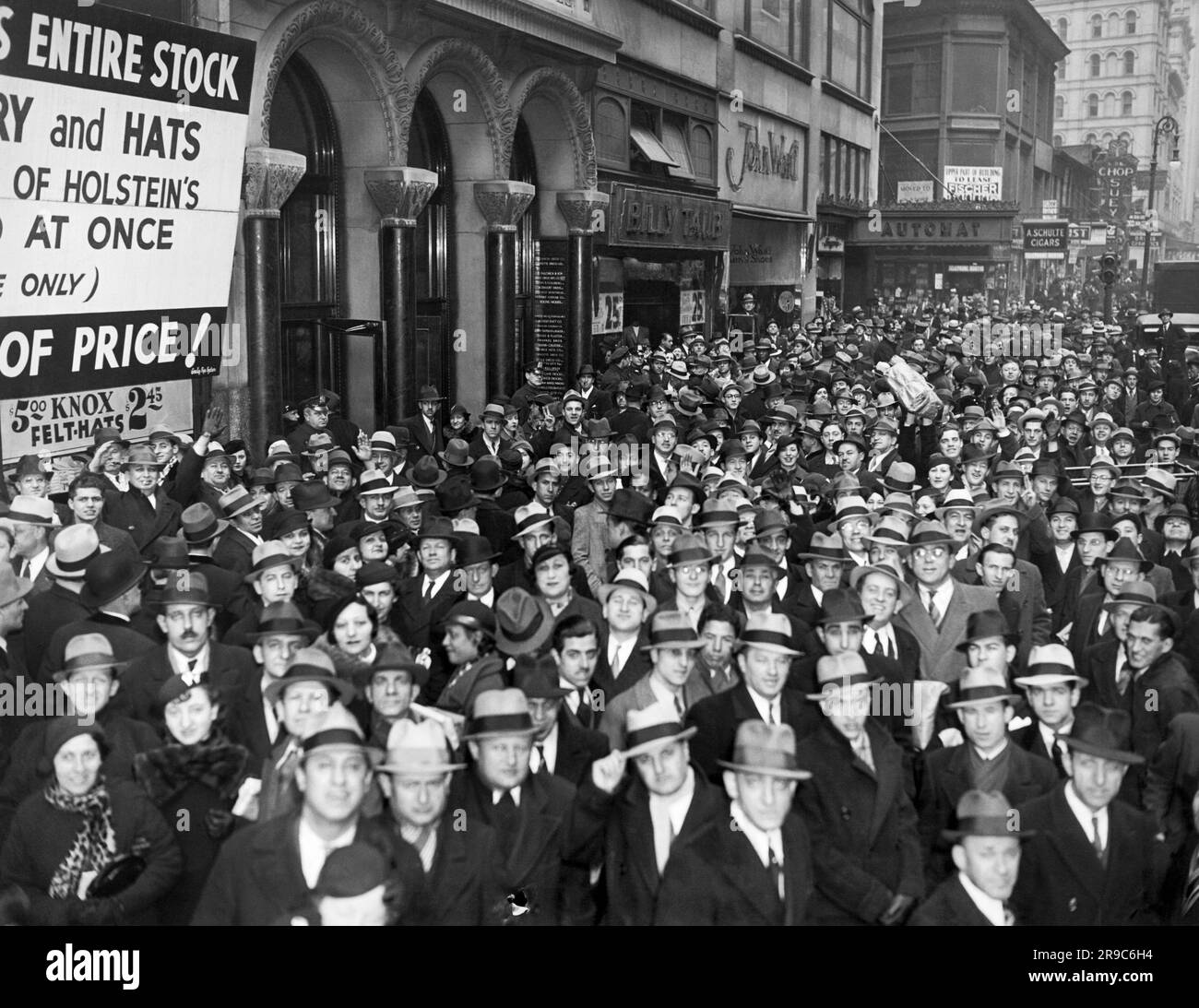 Labor union employees on Black and White Stock Photos & Images - Alamy