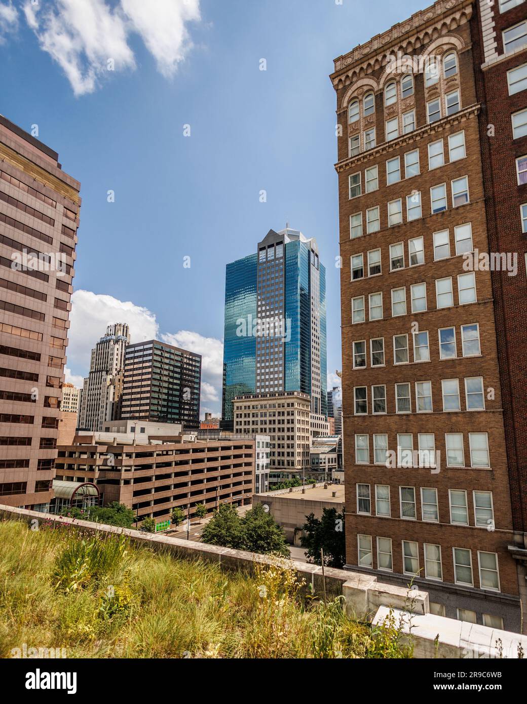 Library district, downtown Kansas City, Missouir Stock Photo - Alamy