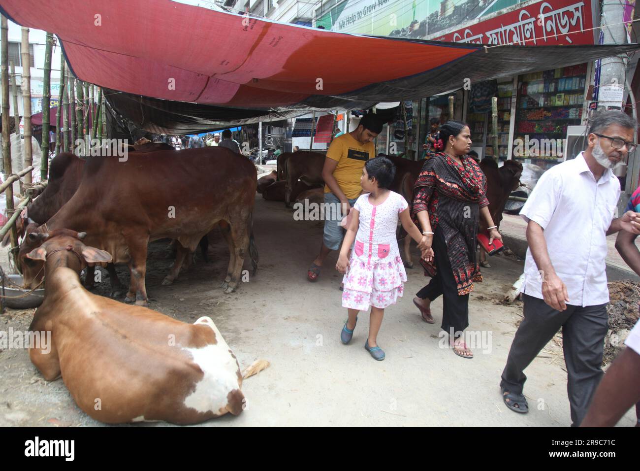 Dhaka Bangladesh 25jun2023,Despite the ban of the city corporation,the ...