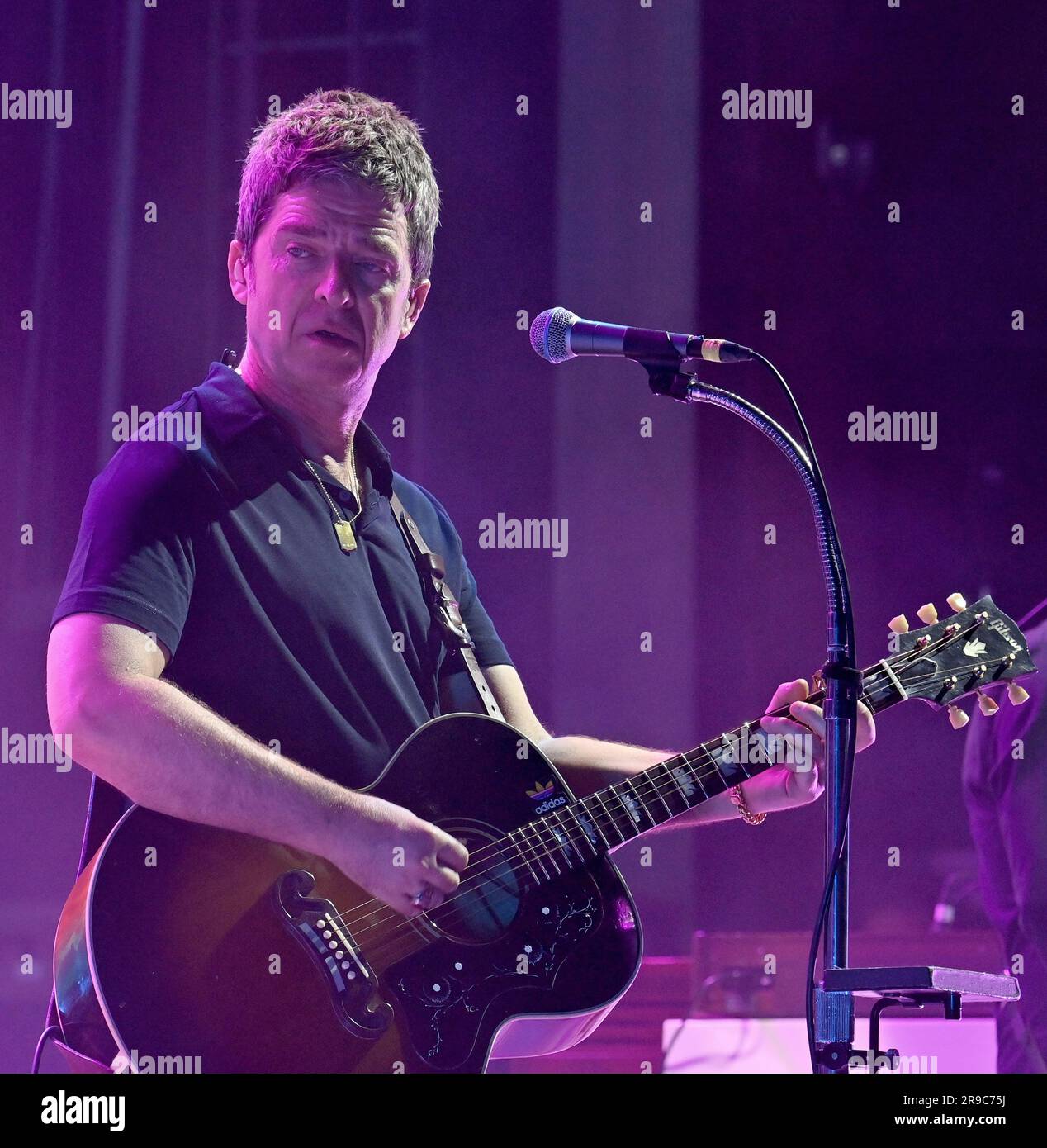 Noel Gallagher in concert at FirstBank Amphitheater on June 25, 2023 in ...