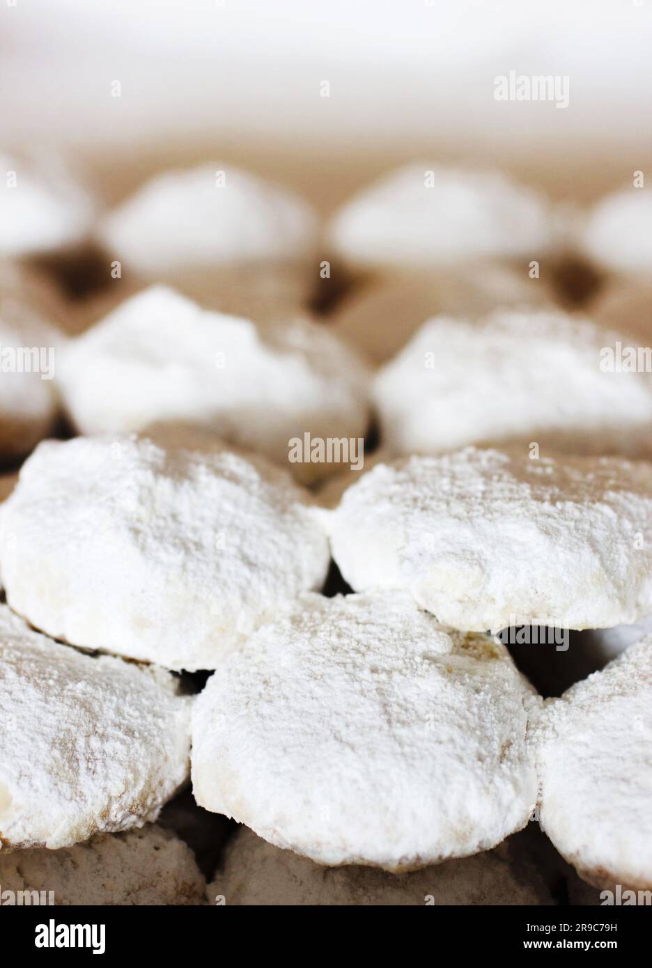 Bakery, cookies and sweet bread in a store with coffee shop food and ...