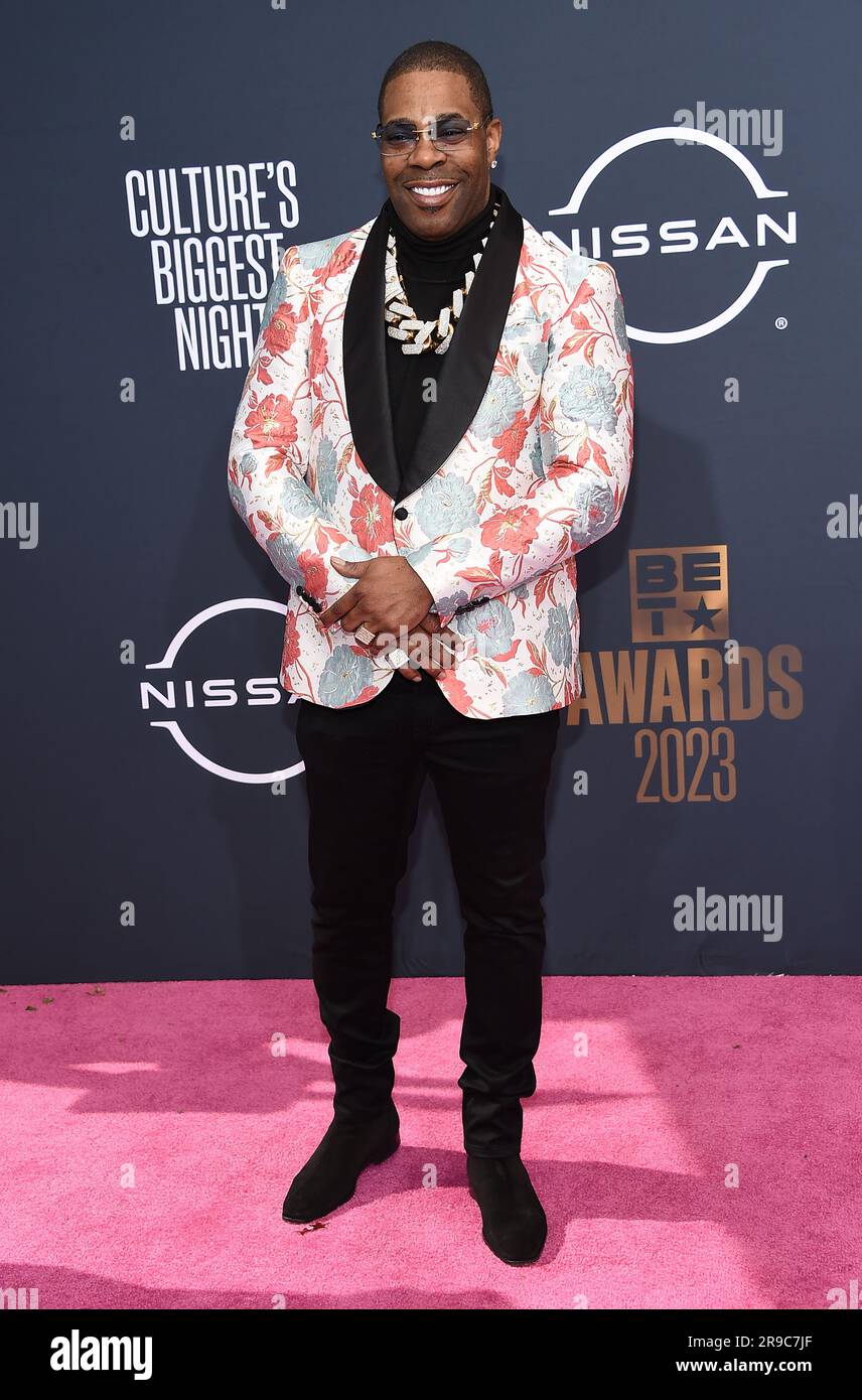 Los Angeles, USA. 25th June, 2023. Busta Rhymes arriving at the BET ...