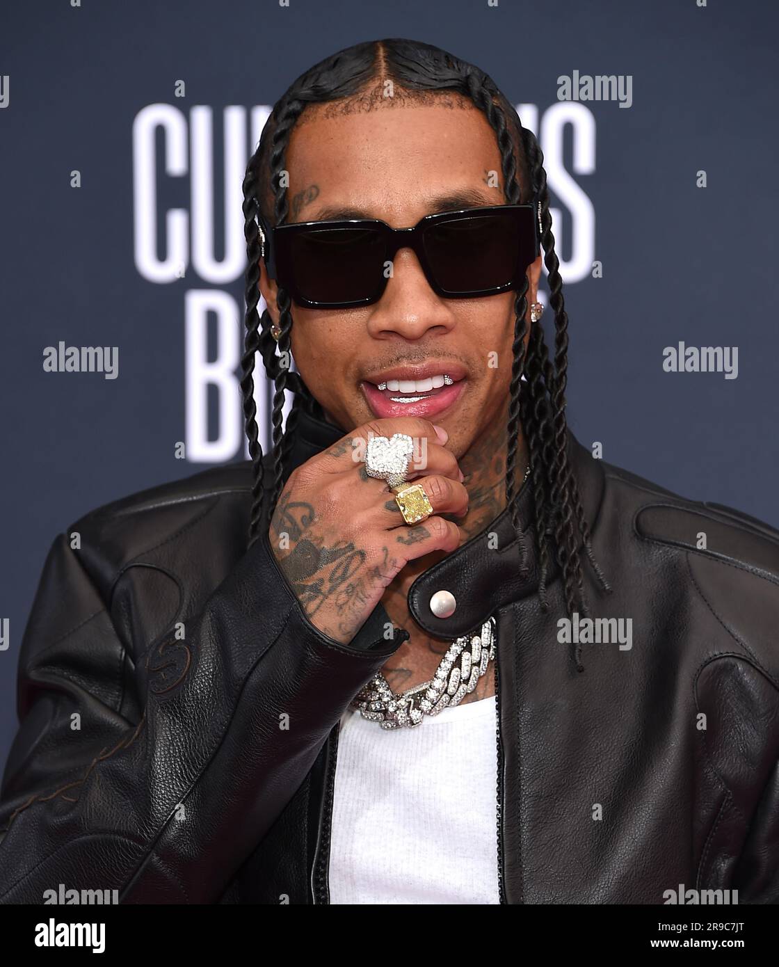 Los Angeles, USA. 25th June, 2023. Tyga arriving at the BET Awards 2023 ...