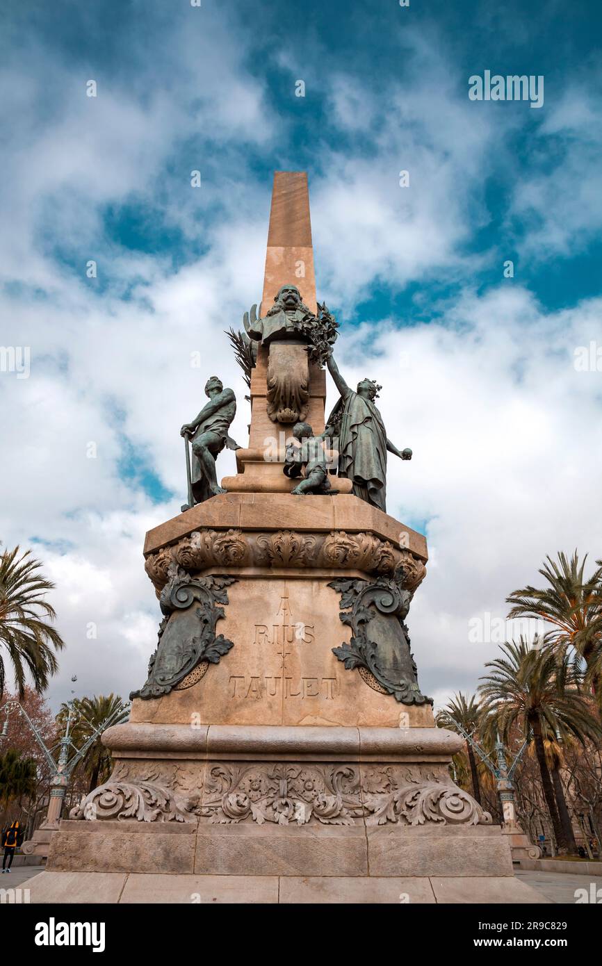 Lluis companys promenade hi-res stock photography and images - Alamy